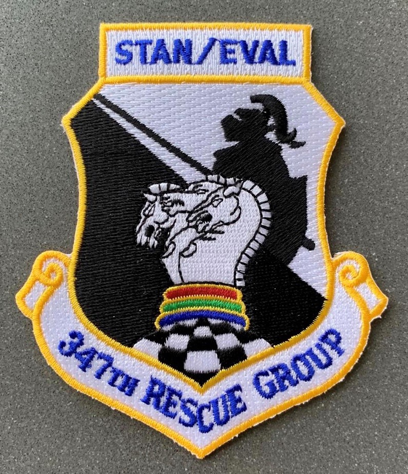 THE USAF RESCUE COLLECTION: USAF 347th Rescue Group / Stan-Eval Patch