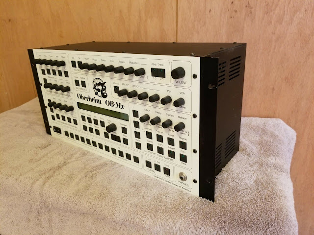 MATRIXSYNTH: OBERHEIM OB-MX Analog Polyphonic Synthesizer SN MX001130