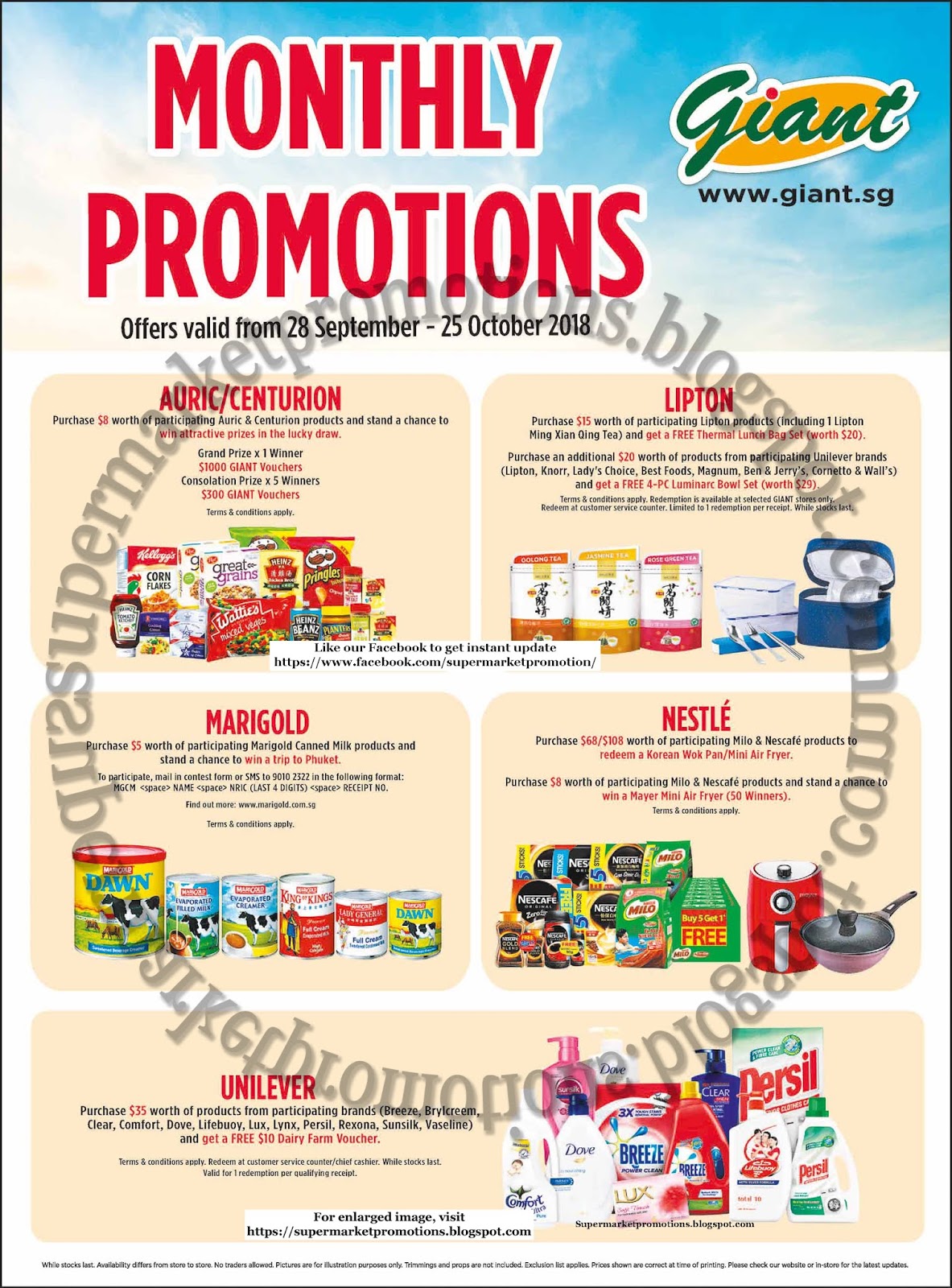 Giant Monthly Promotions 28 September - 25 October 2018 ~ Supermarket ...