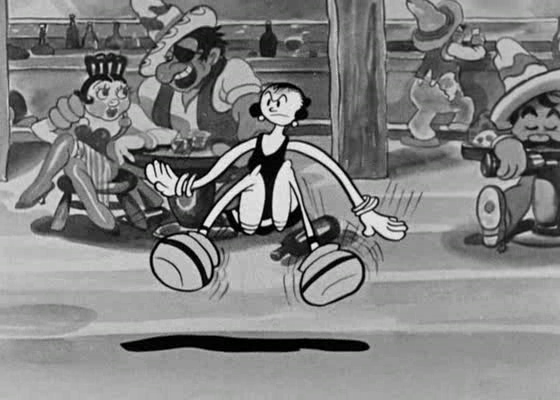 Tralfaz: Olive Oyl Cuspidor Dance