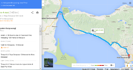 Cara Mengetahui Jarak Dengan Google Map - Cakwajir