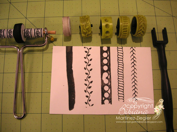 Stamping with Bibiana: DIY Mini Brayer Or "Roltap" tool...