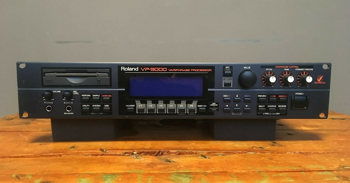 MATRIXSYNTH: Roland VP9000 Sampler (V-Synth Elastic Audio)