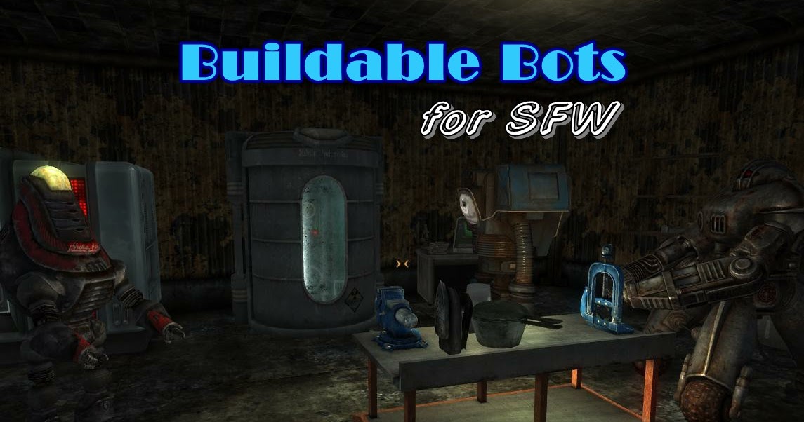 :::FALLOUT's MOD's:::: Мастерская Механиста / Buildable Bots DC 12.13