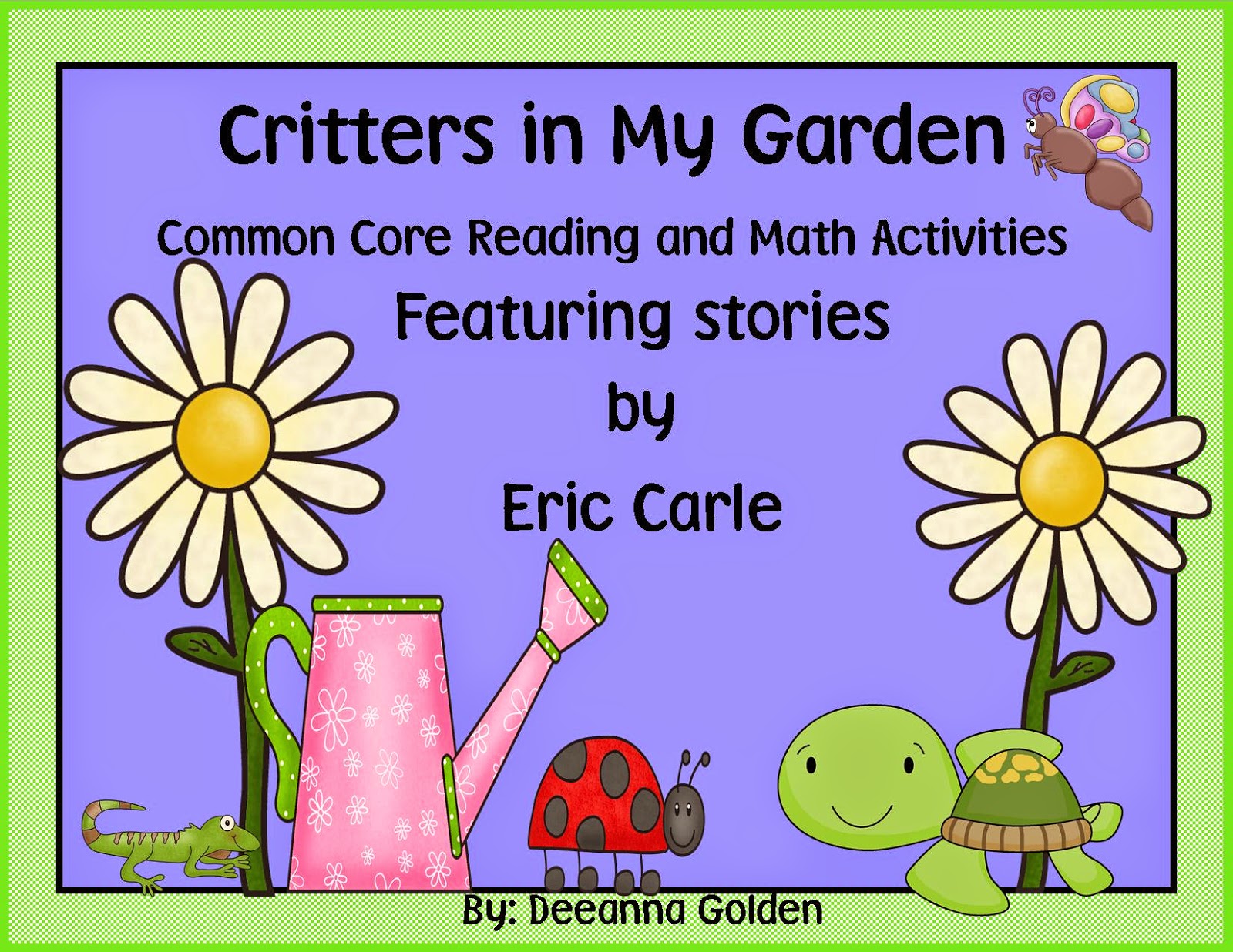 Golden Gang Kindergarten: Insect Freebie