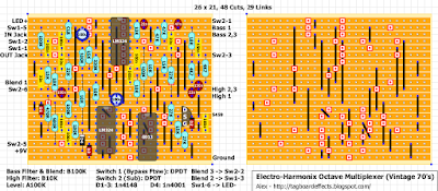 Guitar FX Layouts: Electro Harmonix Octave Multiplexer