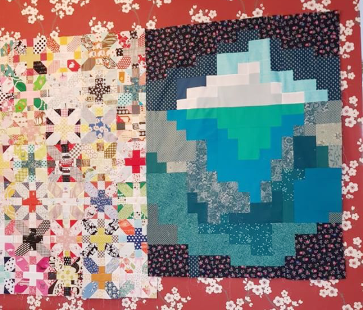 Different Icebergs :: Quilt Pattern Tests – Carina's Craftblog