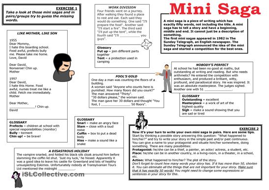 EOI INGLES, Mónica Otero García: 1 B2 Homework: write a mini saga