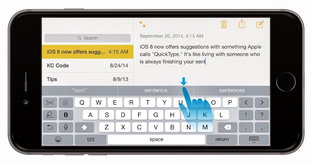 Introduction of QuickType - Improvement on Keyboard | MacMyth