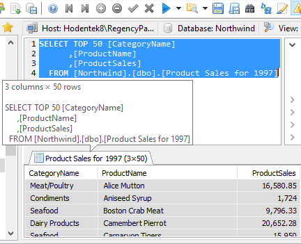 HodentekHelp: How do you run a simple query in HeidiSQL?