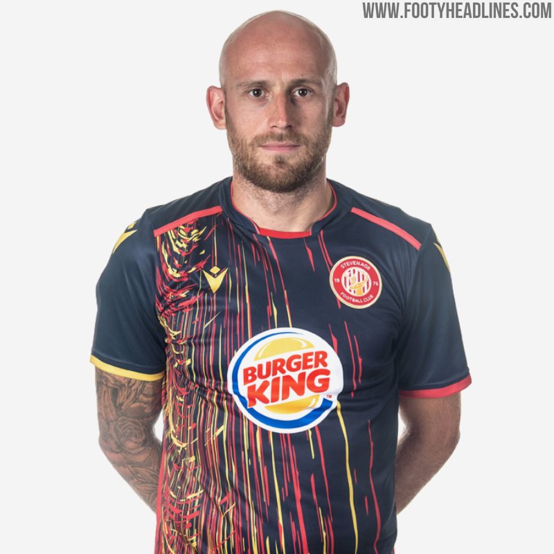 Bespoke Macron Stevenage 19-20 Home & Away Kits Revealed - Footy Headlines