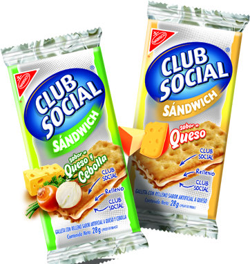 PUBLICIDAD EN EL MERCADO: GALLETAS CLUB SOCIAL CON NUEVA PRESENTACION