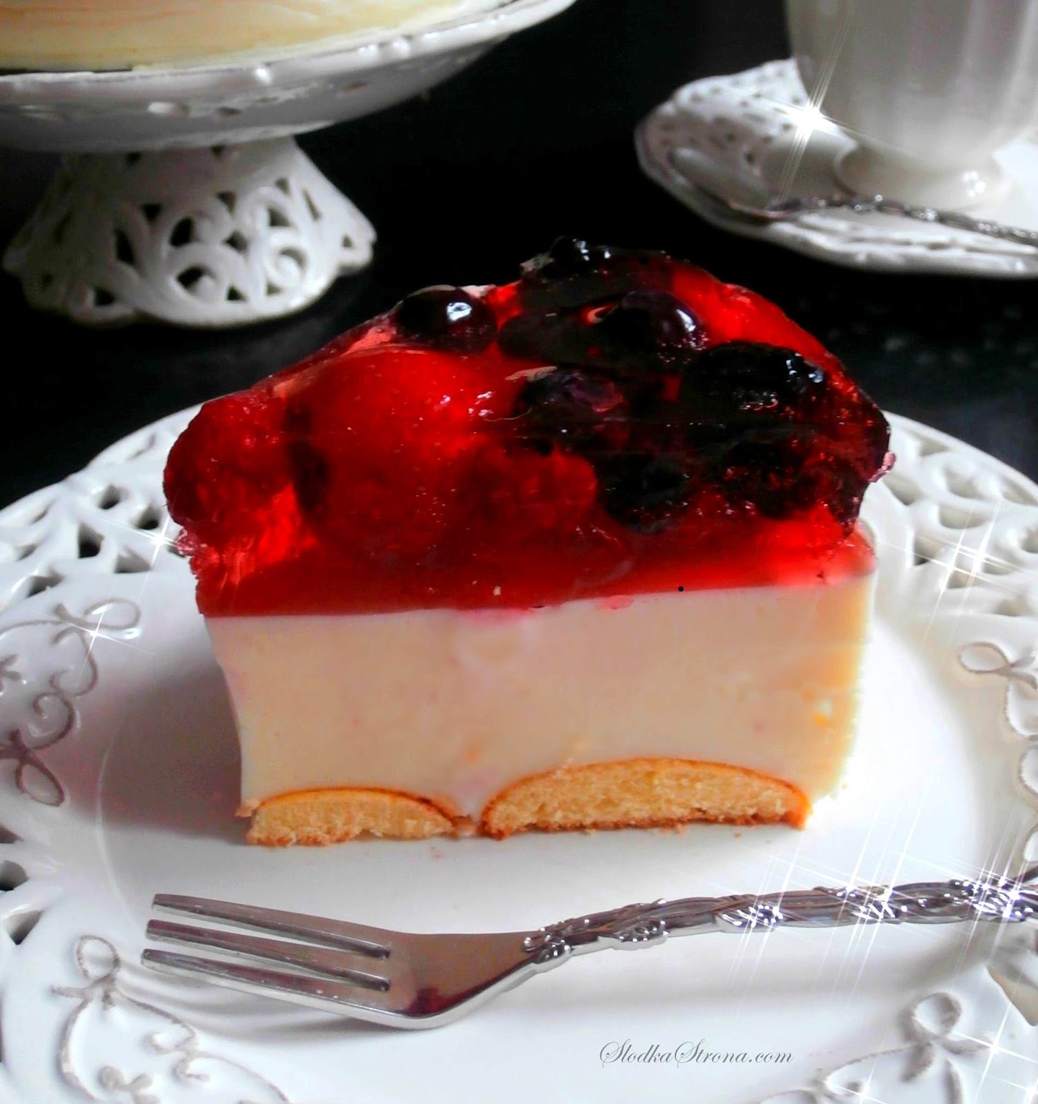 Słodka Strona: Sernik na Zimno z Serka Homogenizowanego