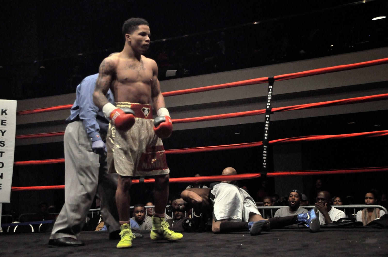 Boxing Along The Beltway: Davis Scores Second-Round TKO!