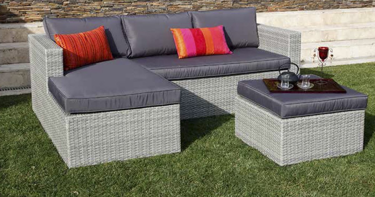 Construtot : Muebles de jardín - Ventajas del ratán sintético