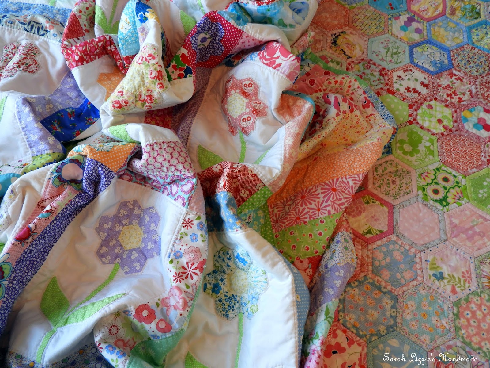 Sarah Lizzies: Spring Blossoms.....A Spring Finish