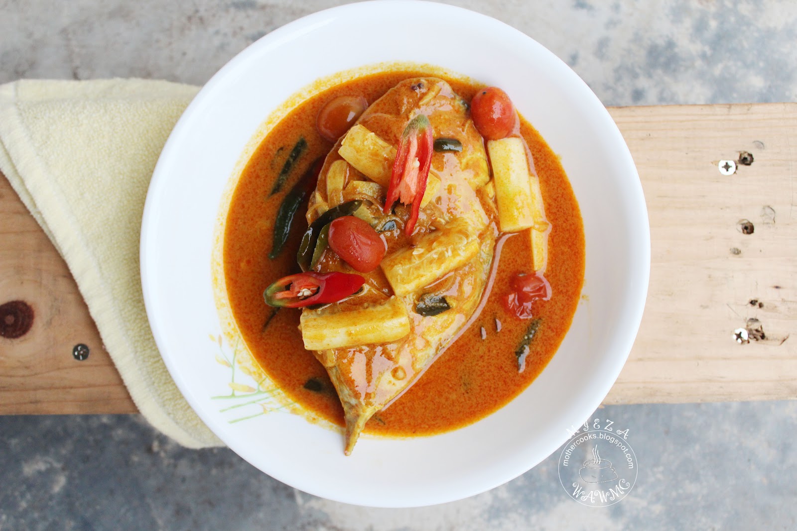 When a working mother cooks: Kari Asam Ikan Tenggiri