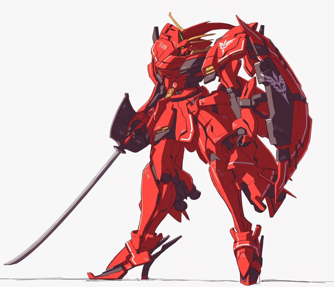 Miss Sazabi Fan Made Box art and Concept Arts - Gundam Kits Collection ...