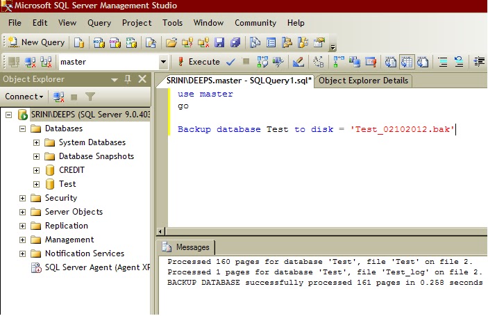 sqlskillport & Machine Learning: Default Location for Backup & Restore ... sqlskillport & Machine Learning: Default Location for Backup & Restore ...