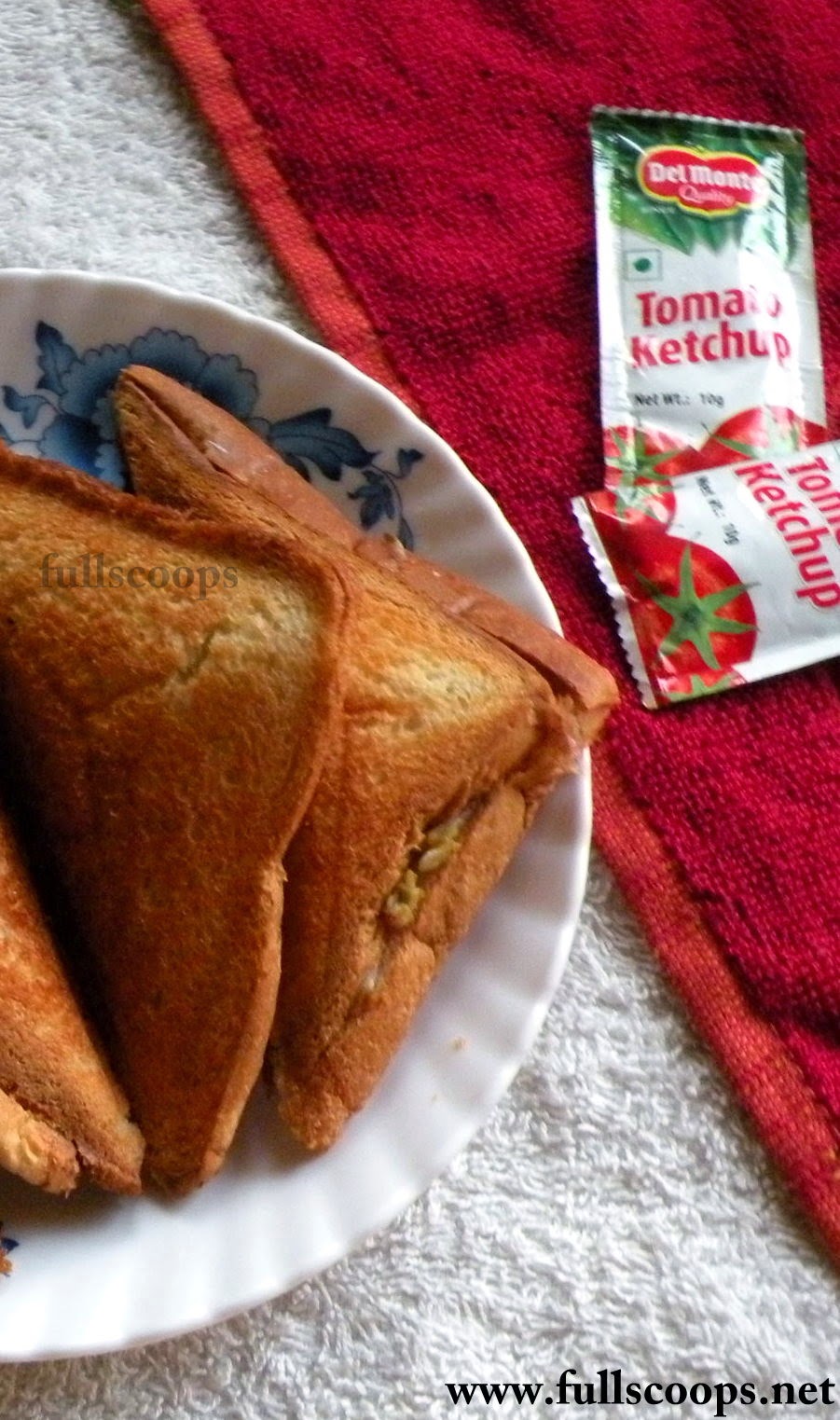 Grilled Bread Sandwich ~ Full Scoops - A food blog with easy,simple ...