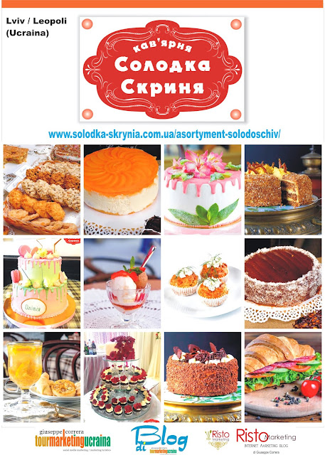 RistoMarketing : Idee nuove in pasticceria : Dolce Scrigno la vera arte dei dolci in Ucraina