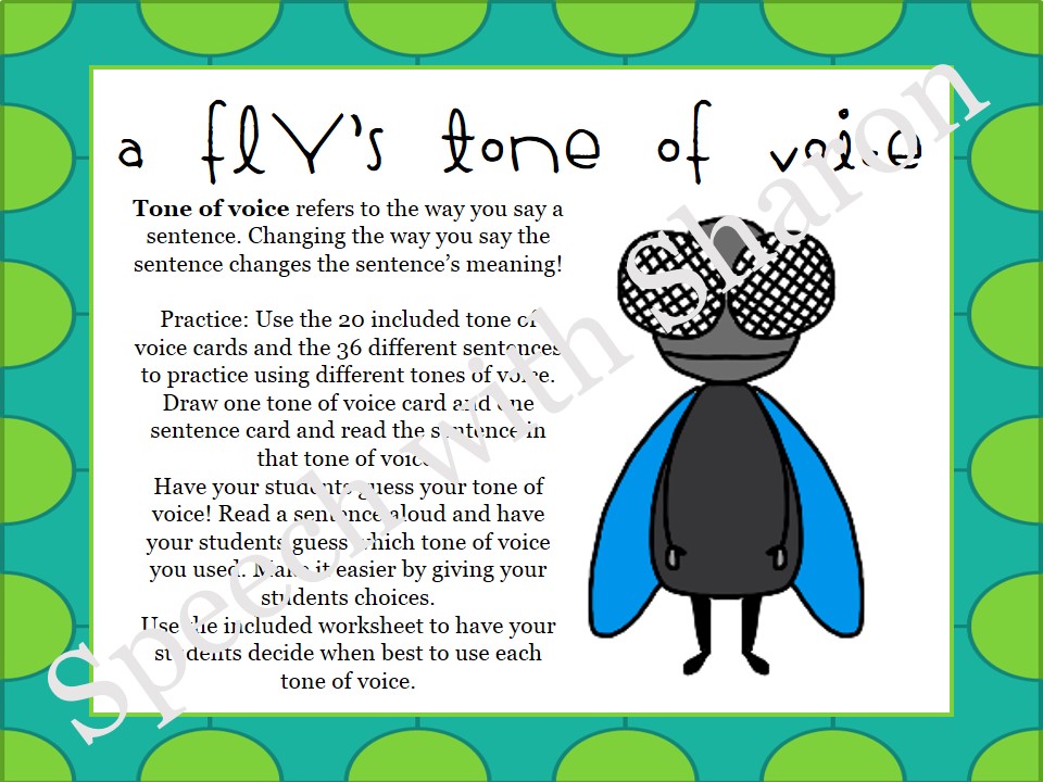 Speech with Sharon: Bugging out with Social Skills!