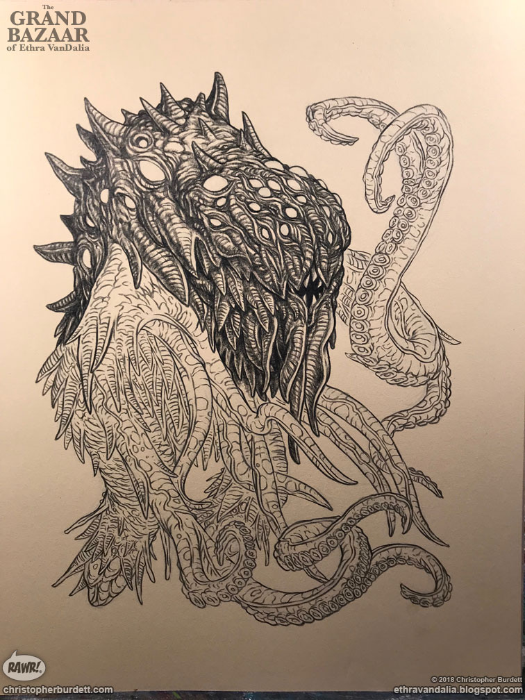 The DOODLES, DESIGNS, and aRT of CHRISTOPHER BURDETT: Rapacious ...