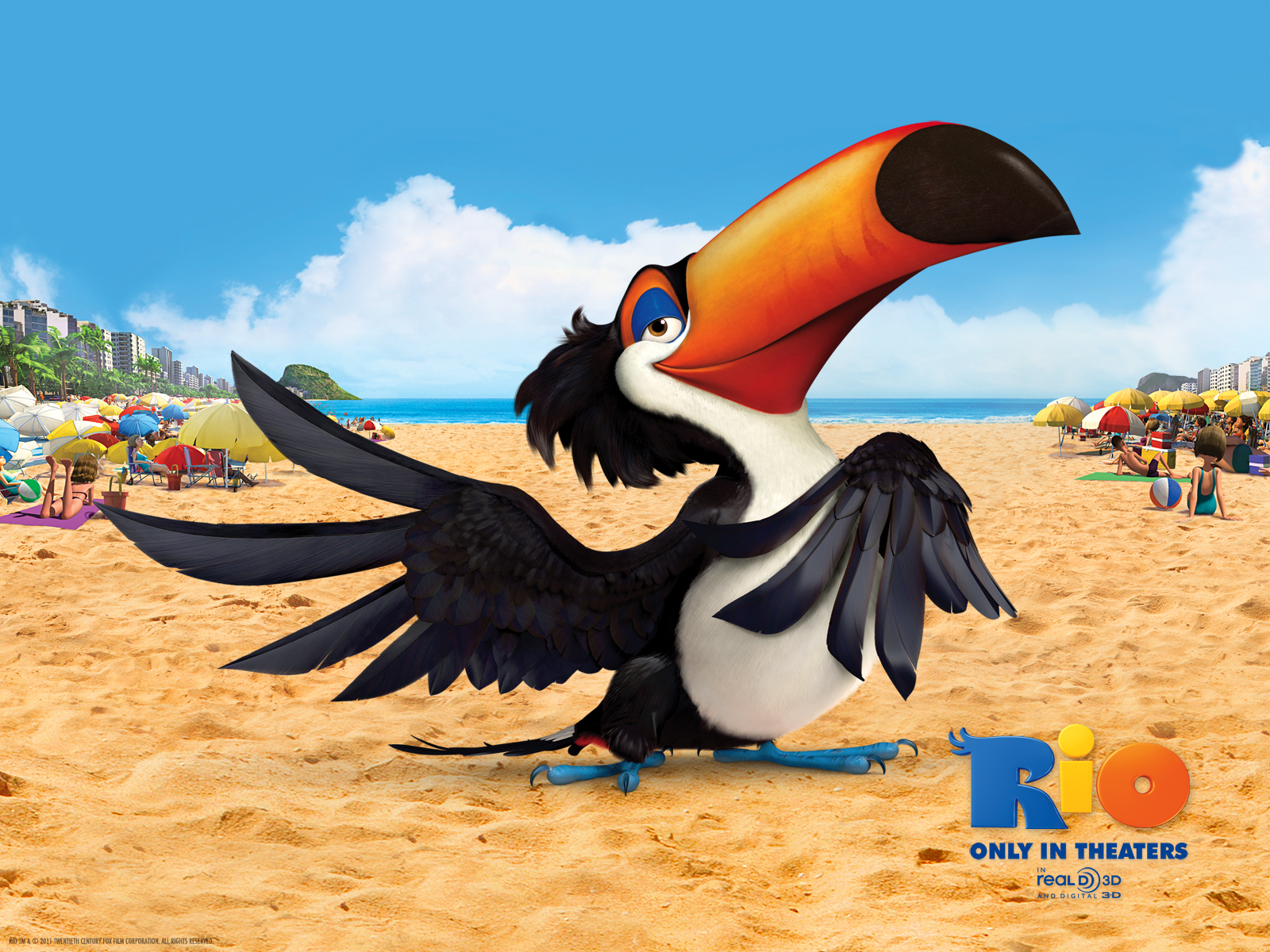 Rio La pelicula: Rafael y Eva