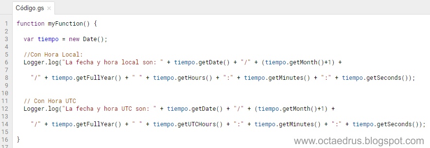 Octaedrus - Capacitaciones y Servicios: Fecha y Hora en Javascript y ... Octaedrus - Capacitaciones y Servicios: Fecha y Hora en Javascript y ...