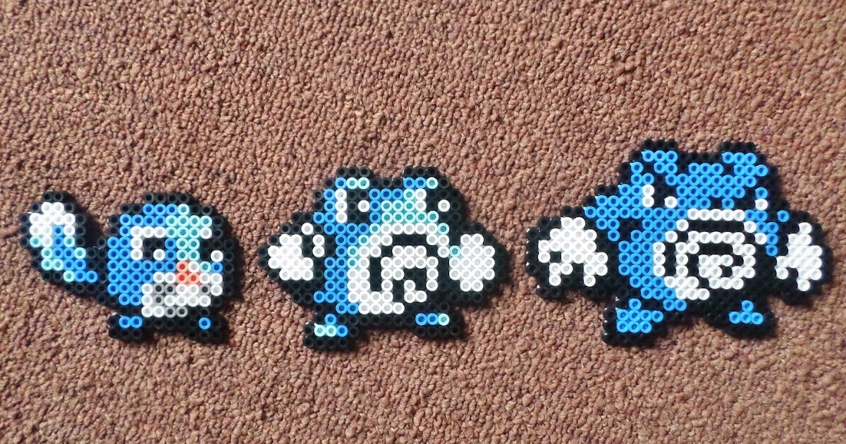 Long Black Fingers : Pokemon Perler Beads Set Seven