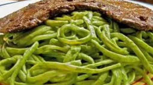 COMIDA DE PERU: Tallarines verdes con hígado frito - Comida Peruana ...
