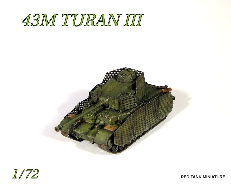 Gulumik Military Models: 43M TURAN III 1/72 IBG