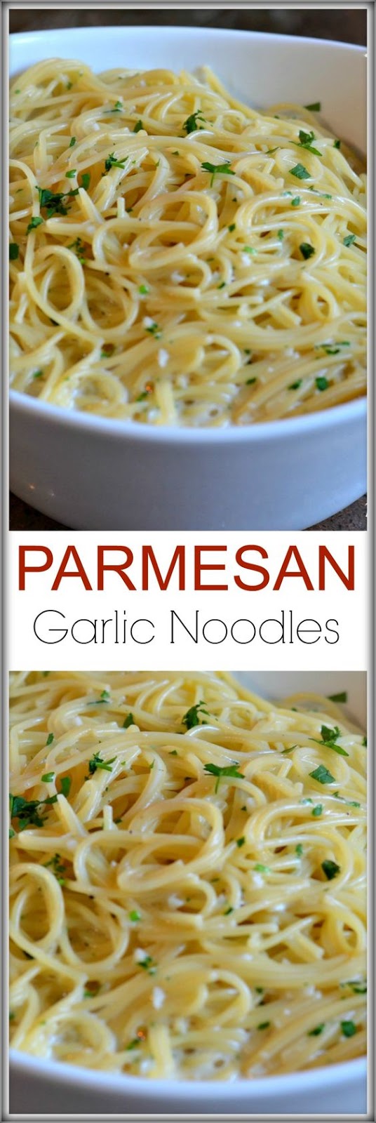Parmesan Garlic Noodles | Sweetfoodiest