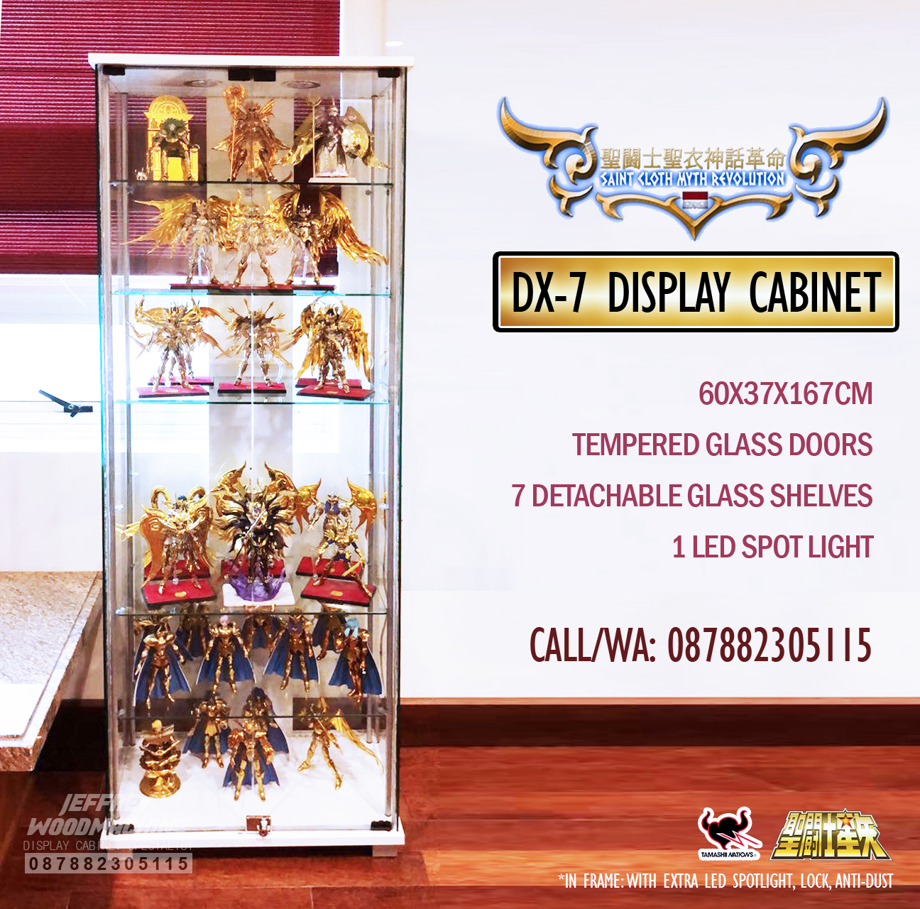 lemari action figure: design lemari kaca yang cocok untuk koleksi hot ...