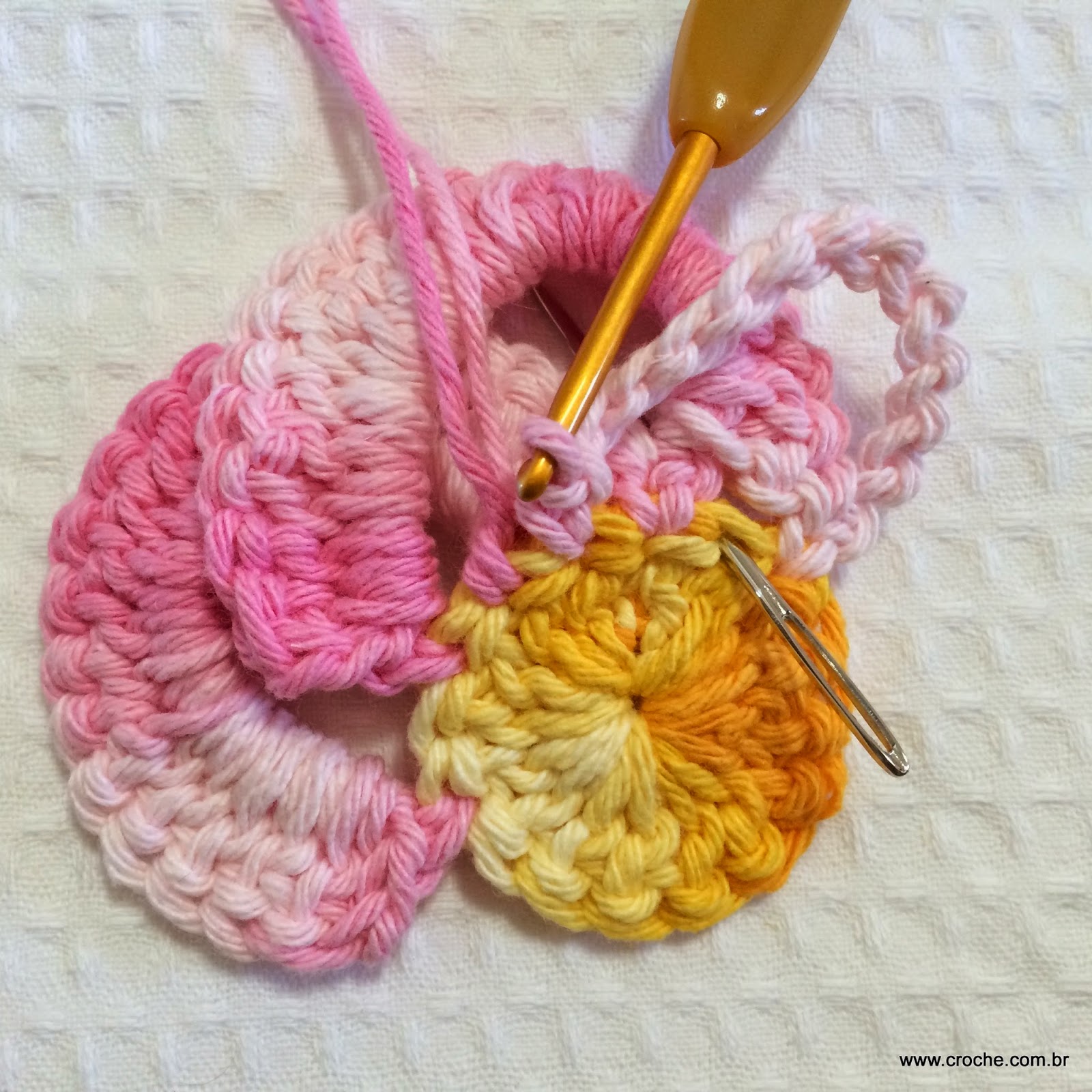 Flor De Croche Passo A Passo Facil