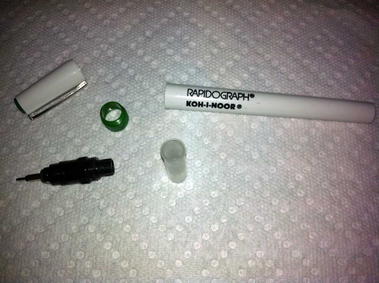 Lines and Colors by Me: Koh-I-Noor Rapidograph Pens