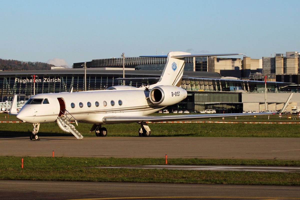 Planes and Trains - Planes 2013: B-8157 / Gulfstream G550 / Capital ...