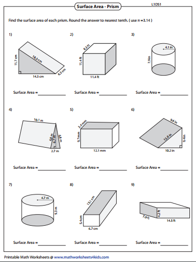 Mr. Pouliot's Classroom Blog: How to Find the Surface Area of a ...