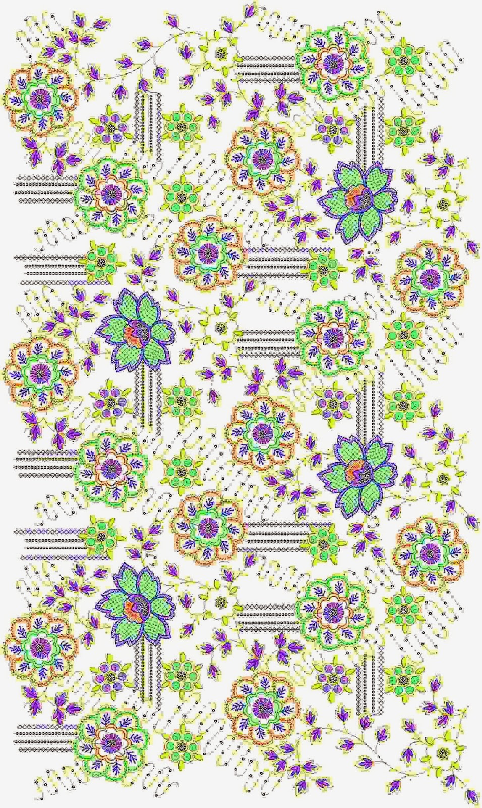 EmbDesignTube: Fetching Embroidered Allover Designs Collection