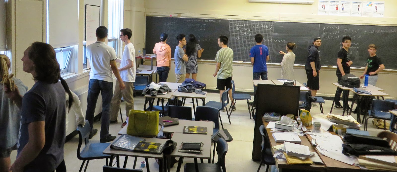 SlamDunkMath: Vertical Non-Permanent Surfaces and Visible Random Groupings