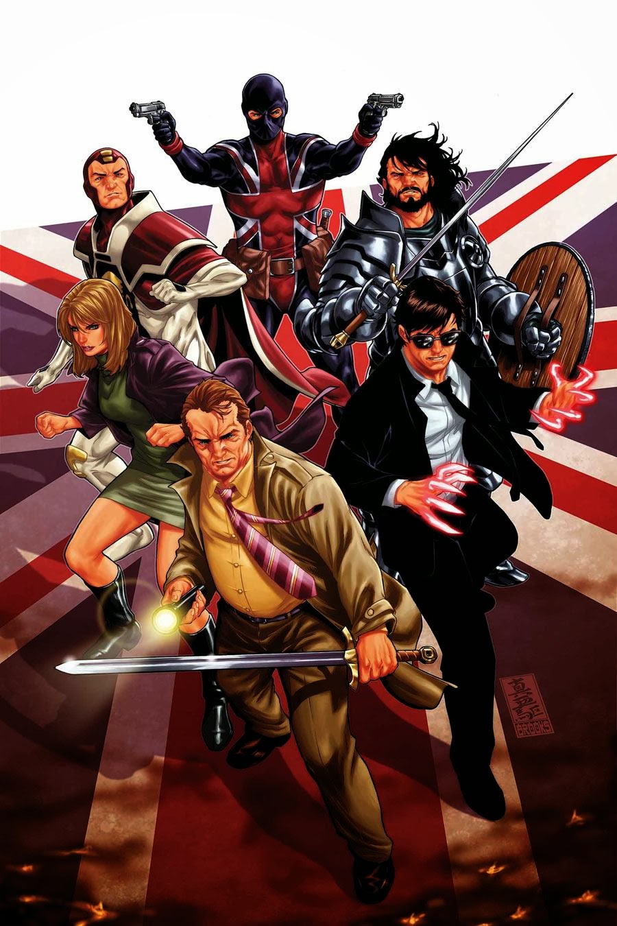 The Return Of Captain Britain and the UK heroes ~ Marvel Intel