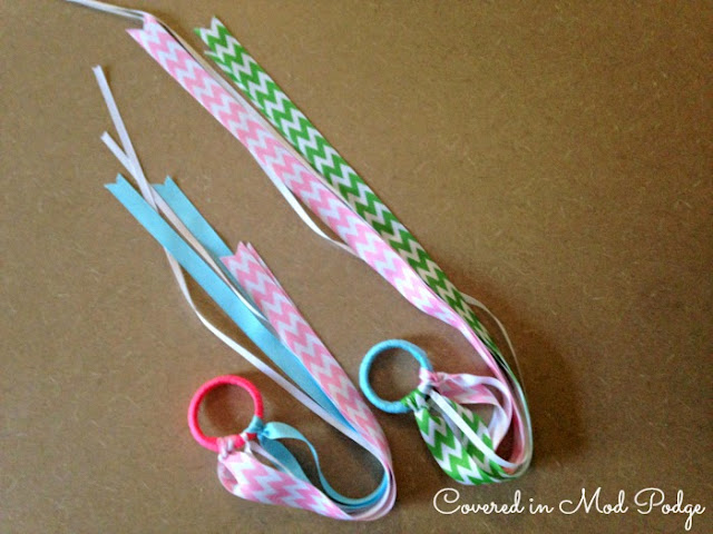 Covered in Mod Podge: Dancing Ribbon Rings Tutorial