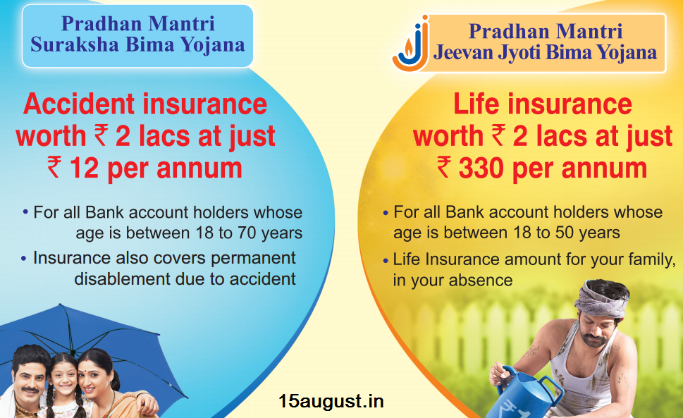 Difference Between Pradhan Mantri Jeevan Jyoti And Suraksha Bima Yojana difference-between-pradhan-mantri-jeevan-jyoti-and-suraksha-bima-yojana