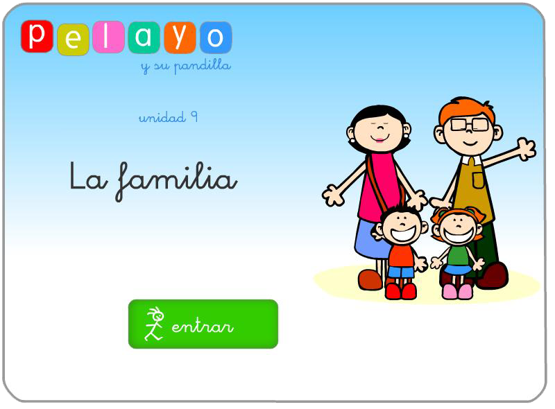 TICentradas para infantil: Unidad didáctica. La familia