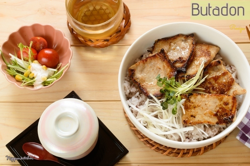 ข้าวหน้าหมูสไตล์ฮอกไกโด (Butadon) - Nipponkitchen