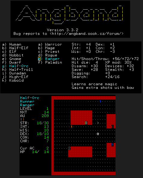 Sudamerican Rogue: Las Profundidades de Angband