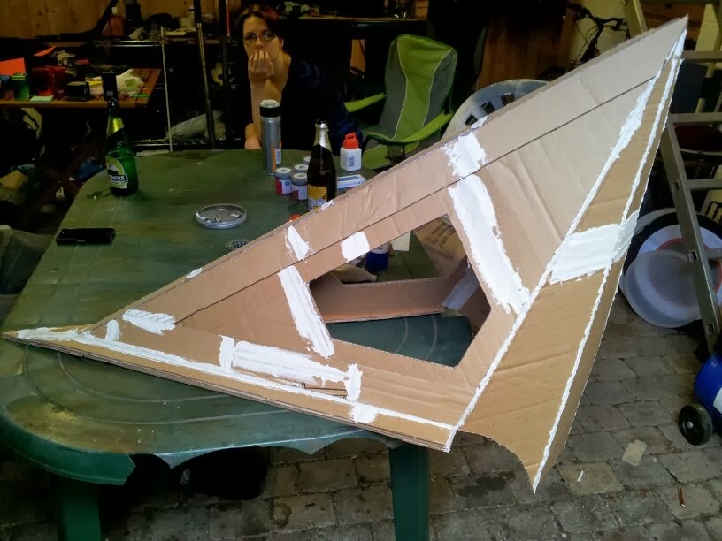 Into the mind of Oddness: Pyramid Head Helmet Tutorial