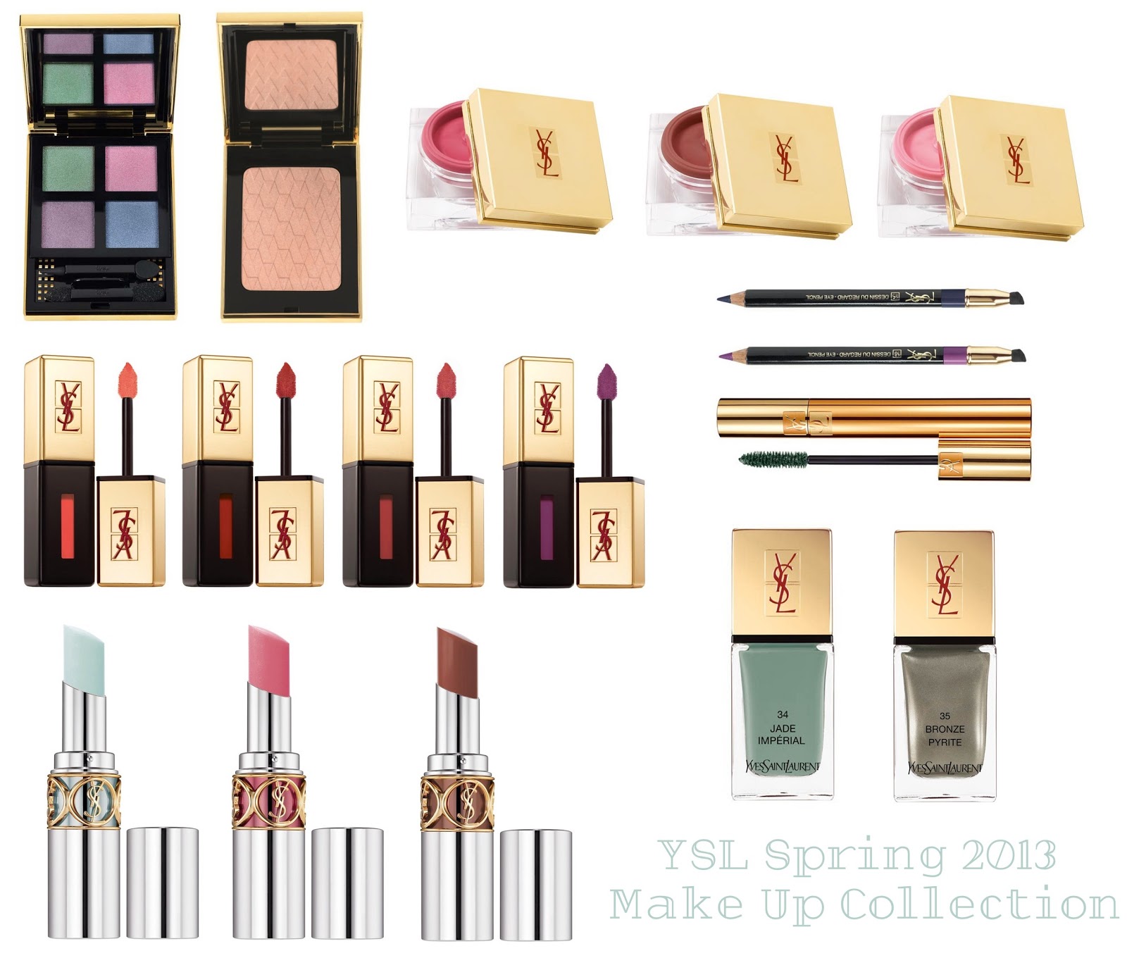Like! YSL Spring 2013 Collection. Preview.