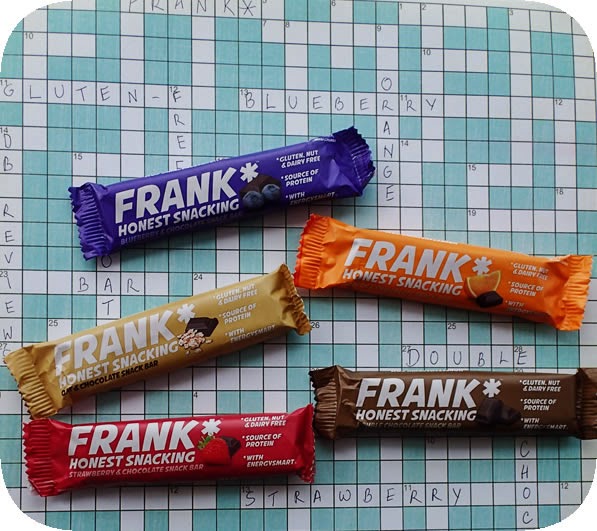 Frank* Honest Snacking - Gluten and Dairy free Vegan Bars - DB Reviews ...