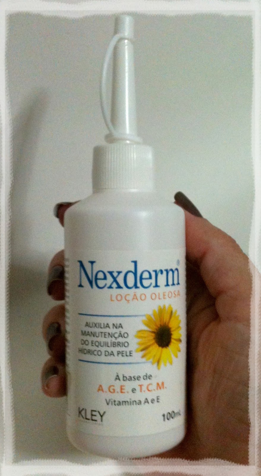 Blog Vanessa Sial : Testei Nexderm® Loção Oleosa